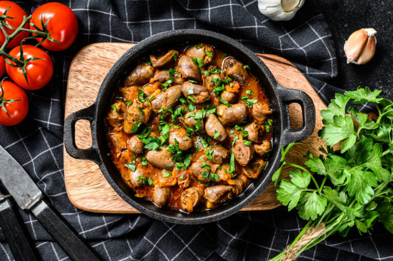 Garlic Chicken Liver Recipe | Interchick Chicken Tanzania