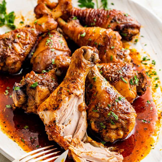 Simple Baked Drumsticks Recipe | Interchick Chicken